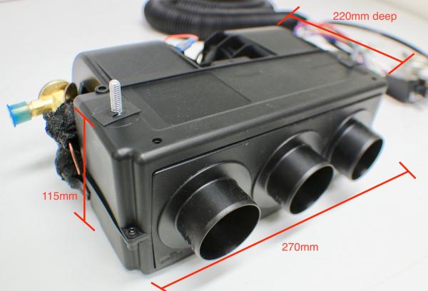 HOT ROD MINI INTEGRATED AIR CONDITIONING